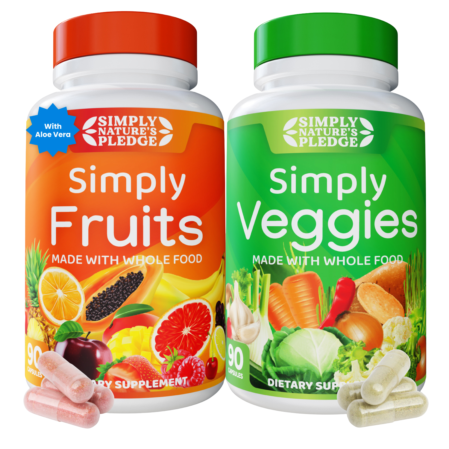 2 Pack - Simply Fruits & Veggies – Simply Nature's Pledge